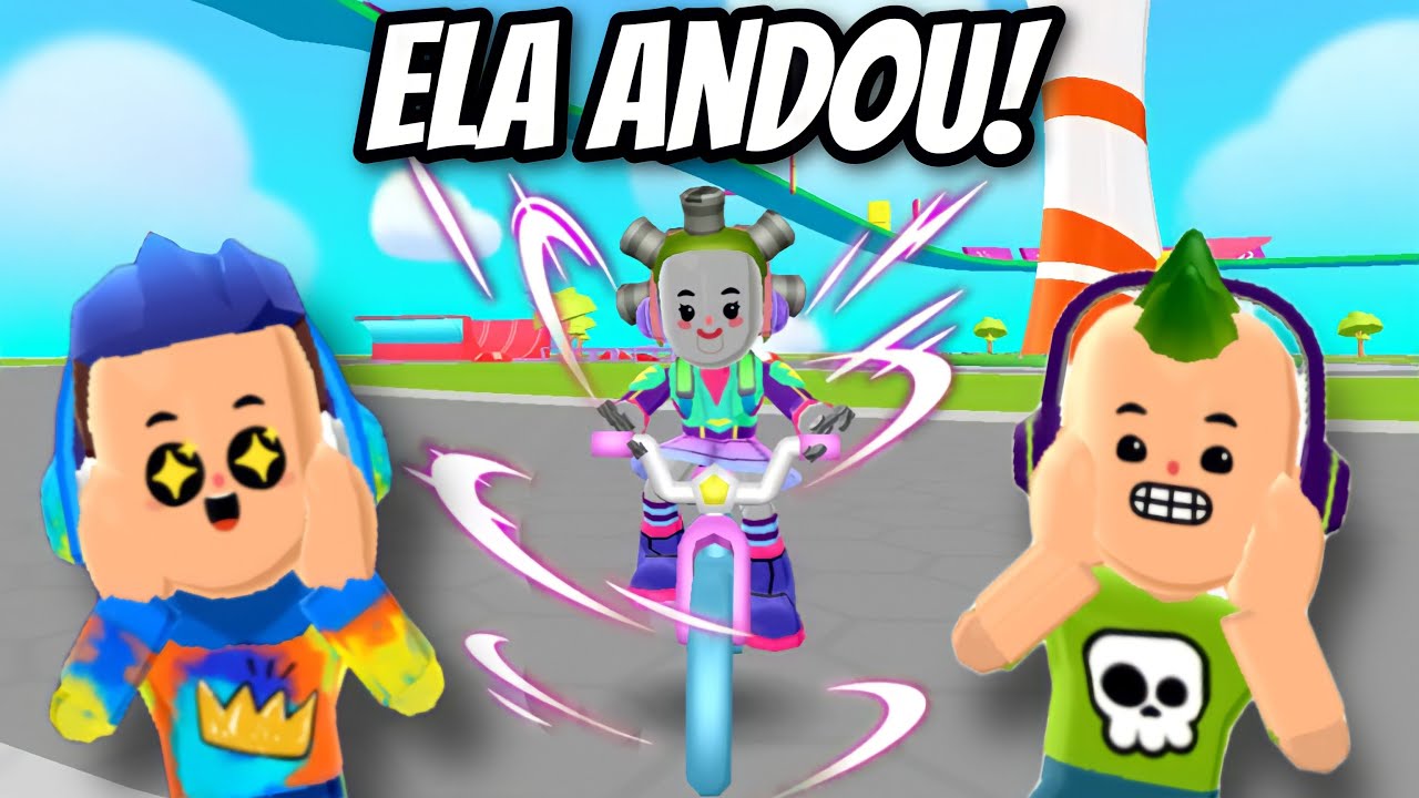 PK XD A ROBEKA ANDOU DE BICICLETA SOZINHA PELA PRIMEIRA VEZ! - YouTube