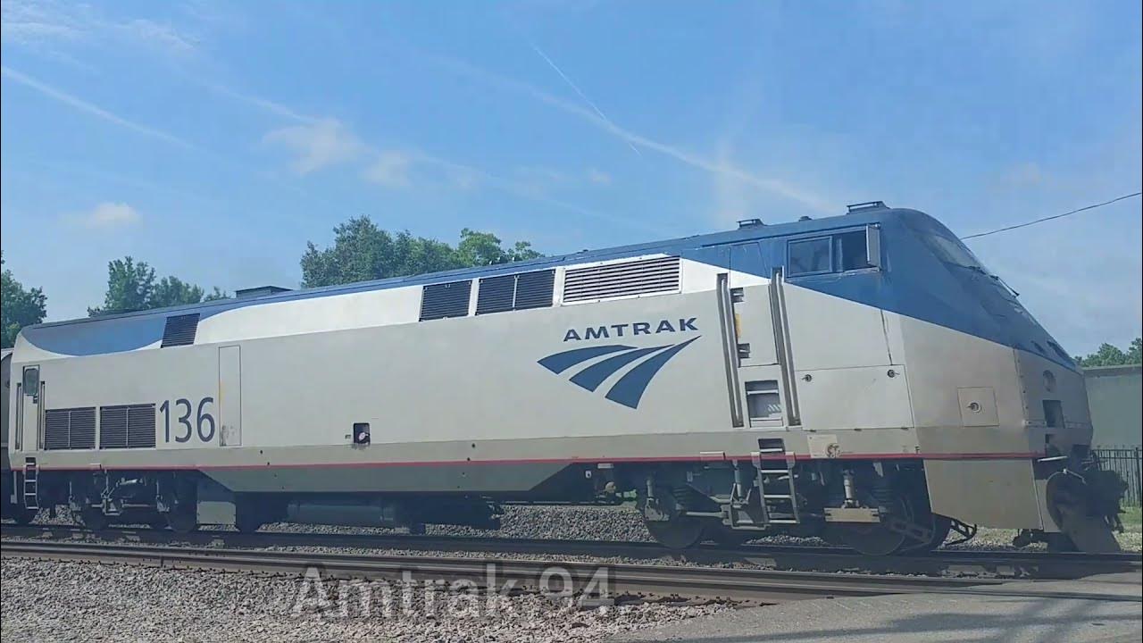 Amtrak 94 with P42DC 136 Leading. June 9th 2021. - YouTube