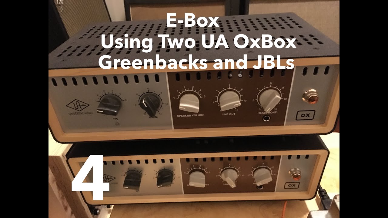 EBOX 4- Two OxBox Ir's Greenbacks and JBLs - YouTube