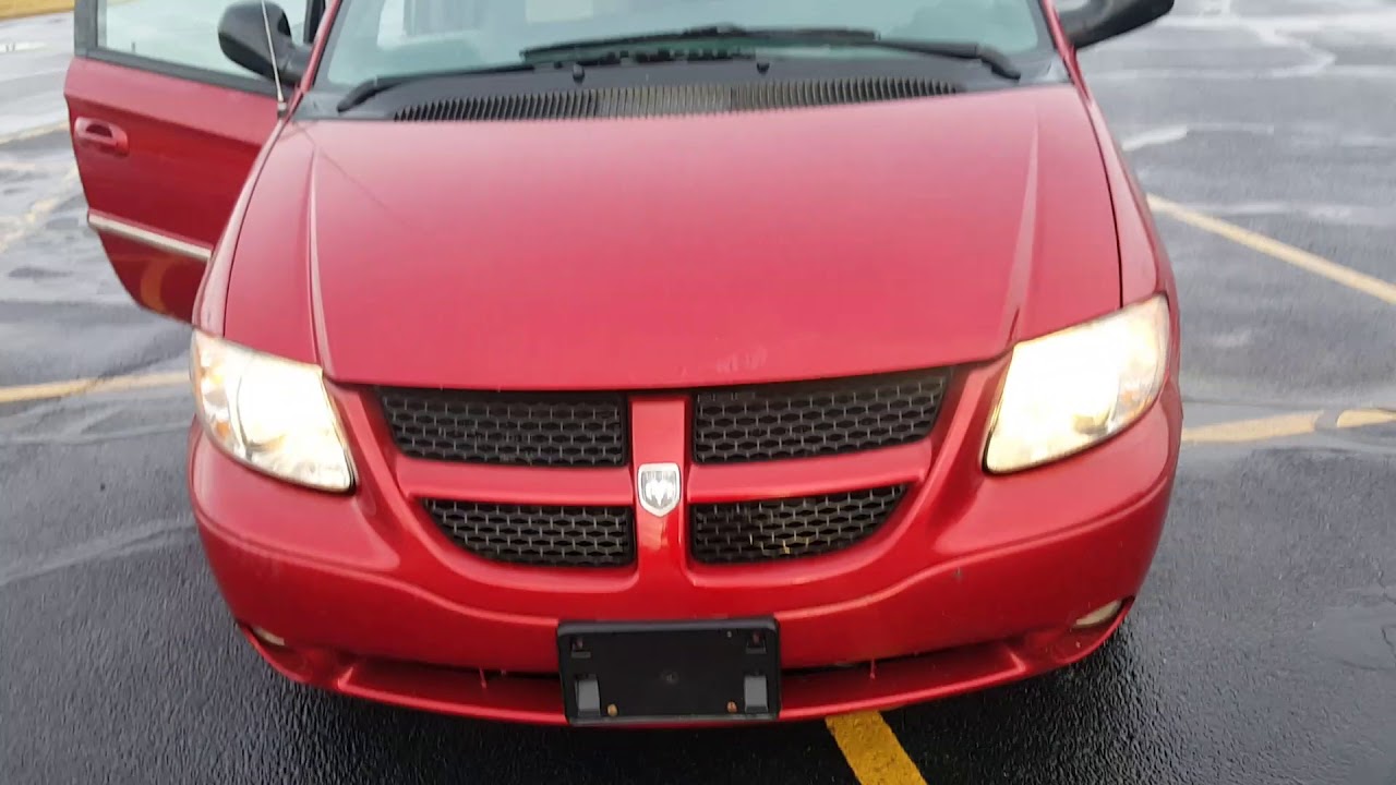 2004 dodge grand caravan anniversary edition - YouTube