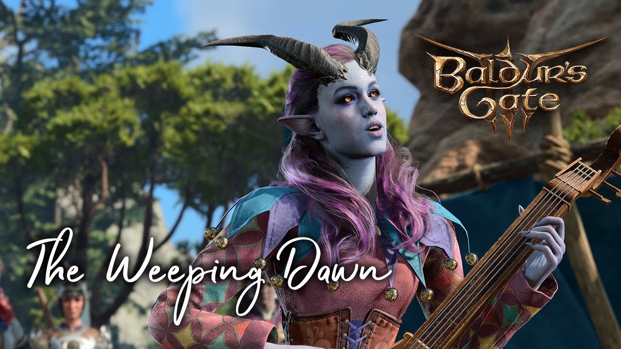 Baldur's Gate 3 | La chanson d'Alfira 🎧🎶 | The Weeping Dawn | Cinématique in-game - YouTube