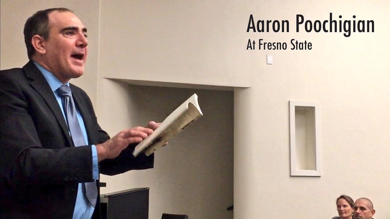Aaron Poochigian at Fresno State - YouTube
