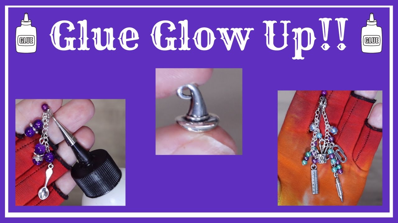 Level up your glue bottles - GLUE PINS! | How to make super cute glue ...