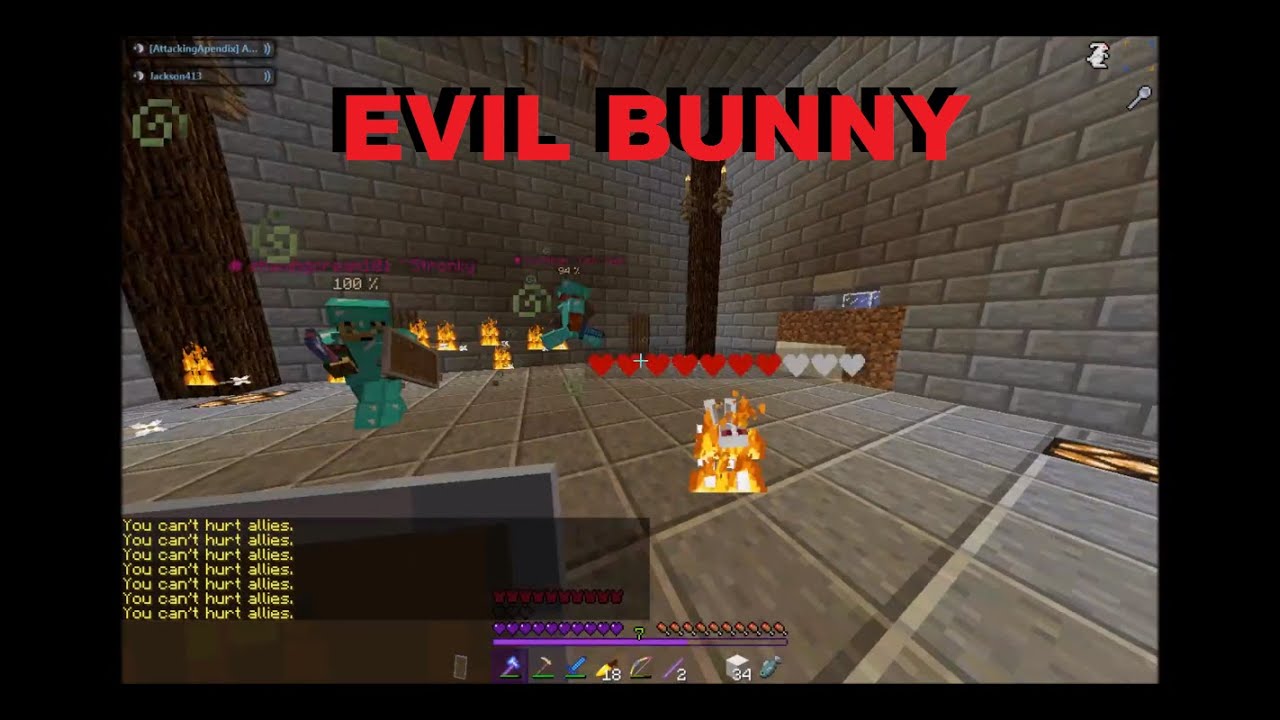 [EA] Evil rabbit, trix r 4 kidds ! (PVE Defence of FortVioctoria) - YouTube