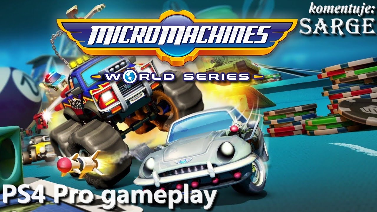 Micro Machines: World Series (PS4 Pro gameplay) - Powrót kultowej serii ...