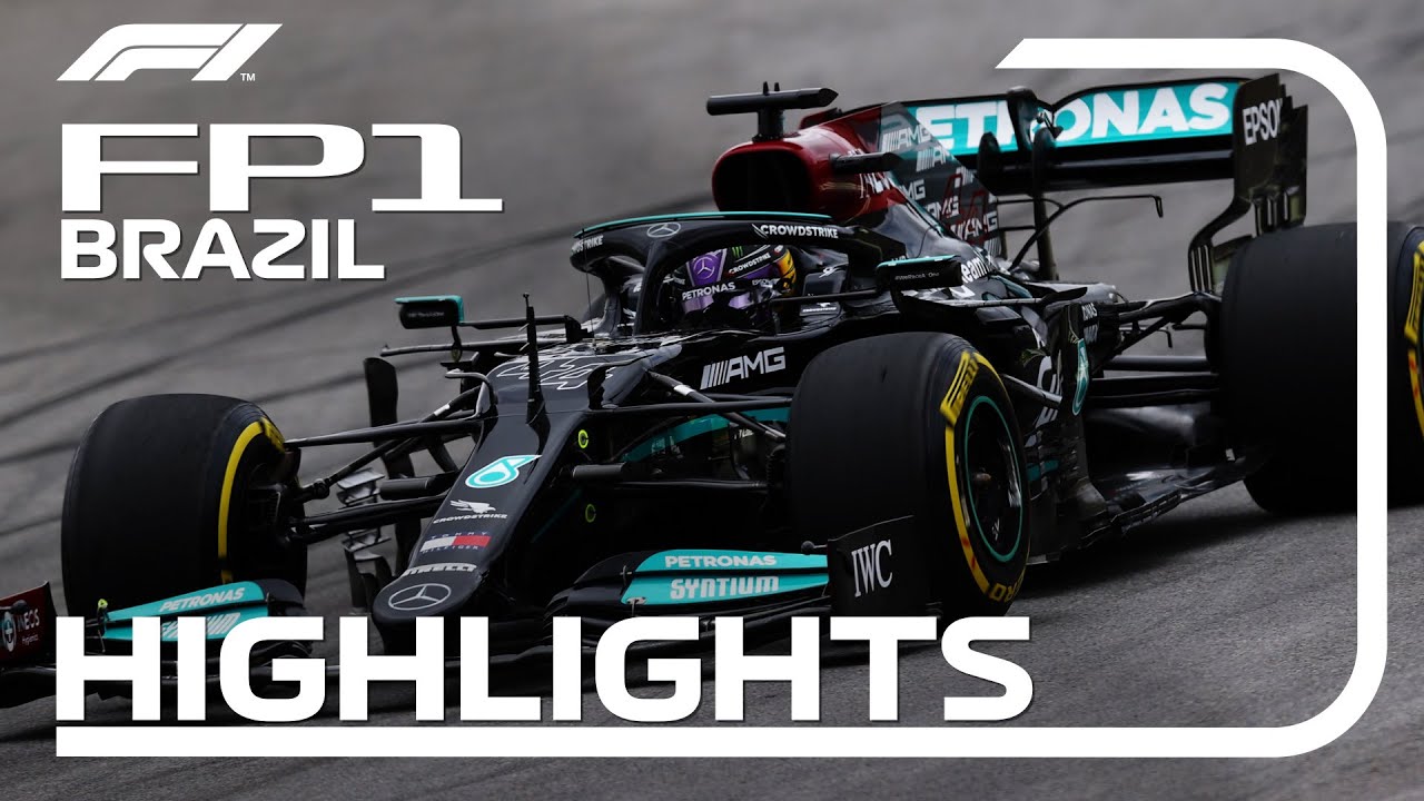 FP1 Highlights | 2021 Brazilian Grand Prix - YouTube