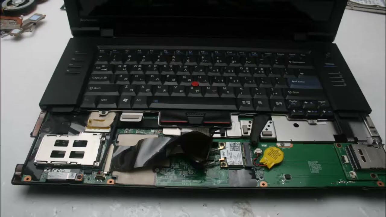 LENOVO SL510 노트북 분해(Laptop disassembly) - YouTube