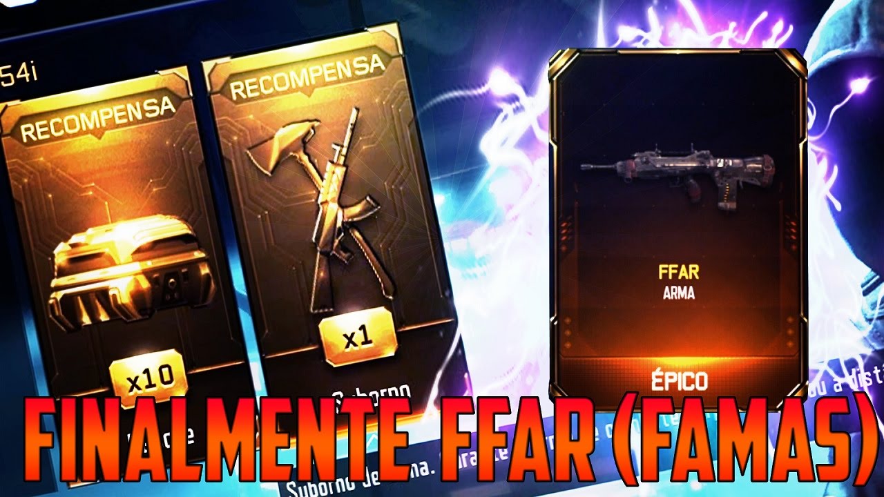 BO3 - FINALMENTE GANHEI A FFAR (FAMAS) RTG? - YouTube