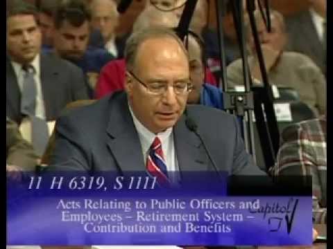 David Lucier - Pension Reform Testimony - YouTube