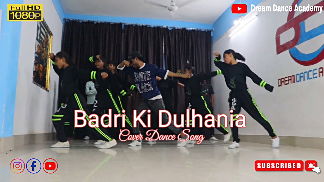 Badri Ki Dulhania| Dinesh Kumar Choreography | Cover Dance Video | DDA ...
