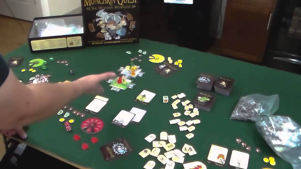 Board Game Review and Gameplay Demo - Munchkin - YouTube