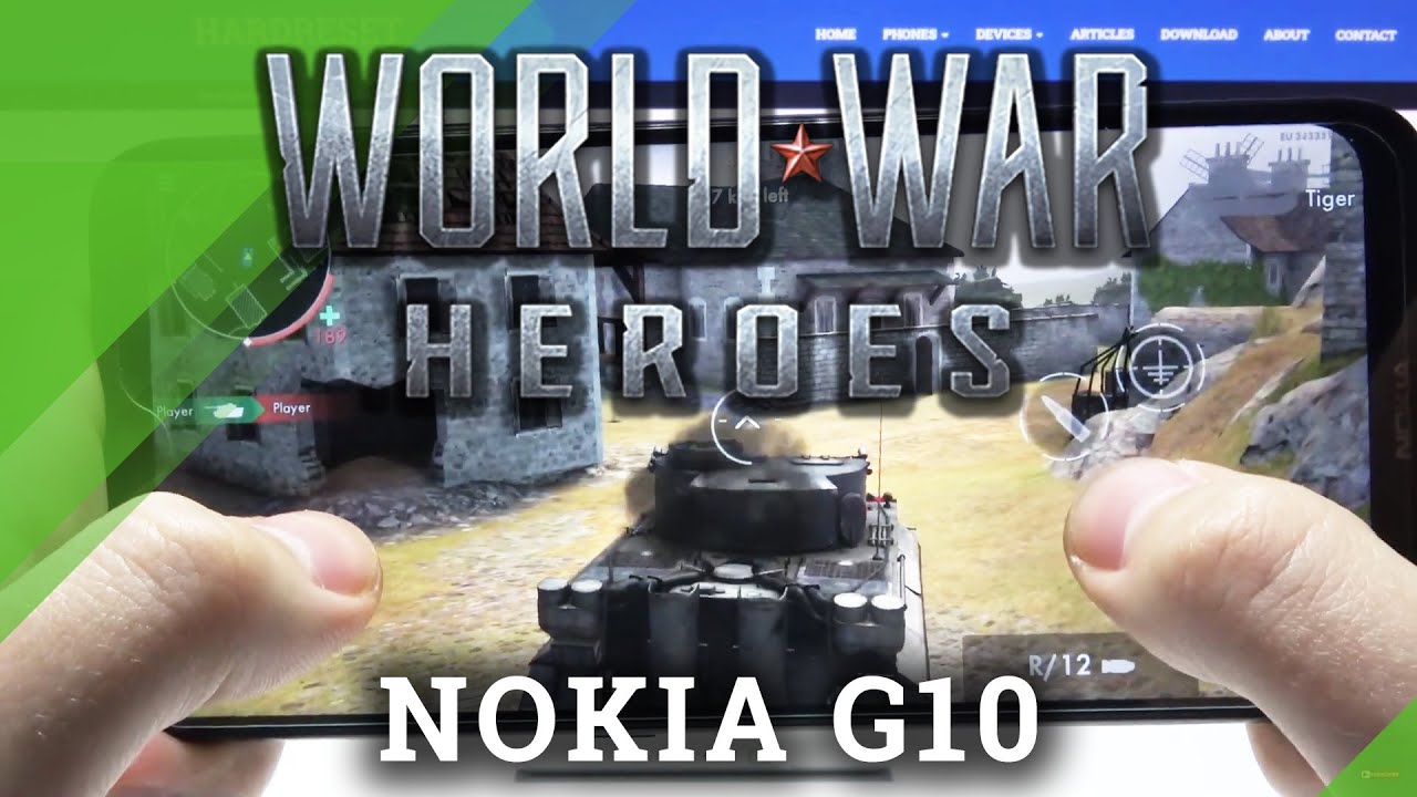World War Heroes Gameplay on NOKIA G10 - Android Game Review - YouTube