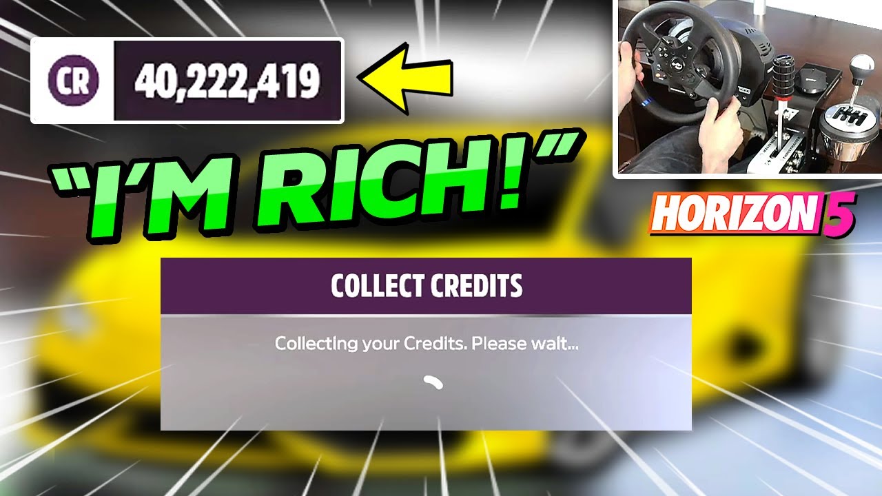 How I made 40 Million Credits in Forza Horizon 5! - YouTube