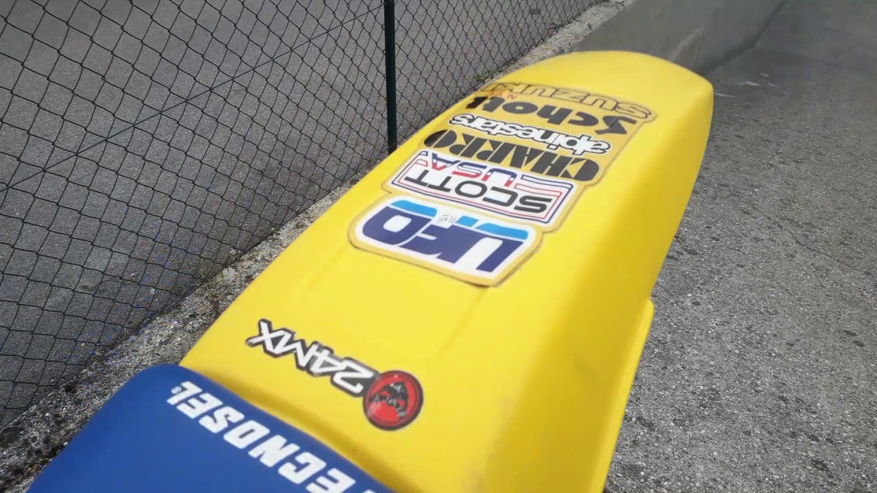 Suzuki RM250 1991 after full restored - YouTube