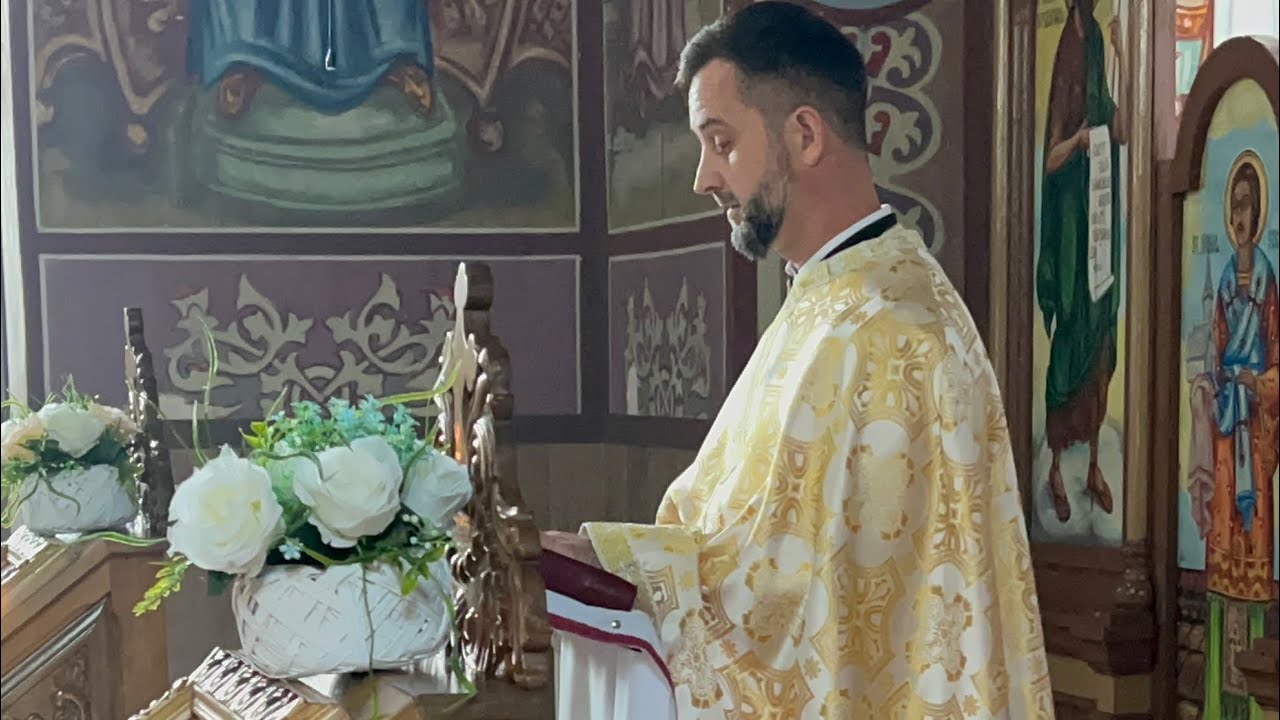 Predica din 15 Octombrie in Biserica Ortodoxa parohia Ciceu-Poieni a pr ...
