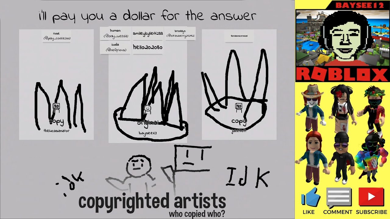 Playing Copyrighted Artists on Roblox - YouTube