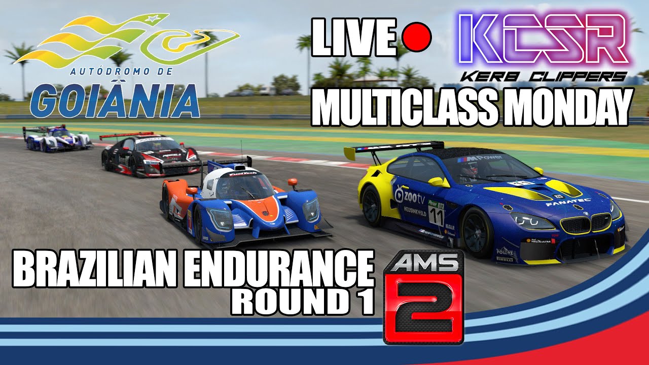 AMS2 | KCSR Brazilian Endurance | Round 1 | Goiânia - YouTube