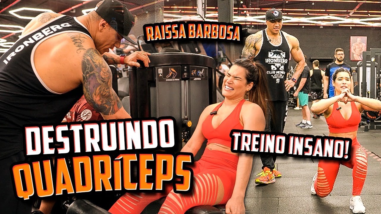 Treino Pesado com Raissa Barbosa - YouTube