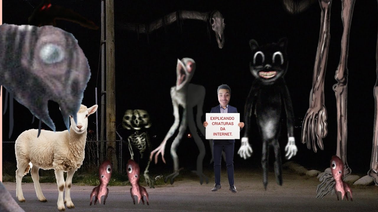 Explicando Criaturas Da Internet | Edição Trevor Henderson! (teaser ...