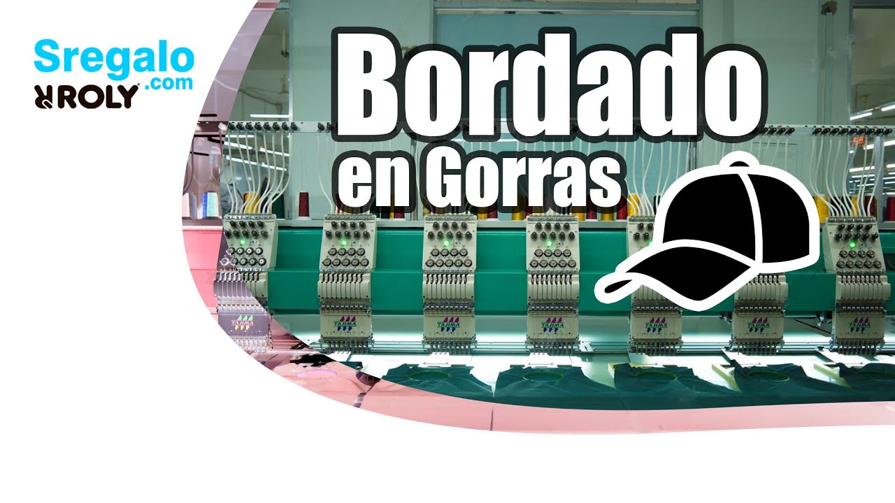 Sregalo.com / Bordado GORRAS - YouTube