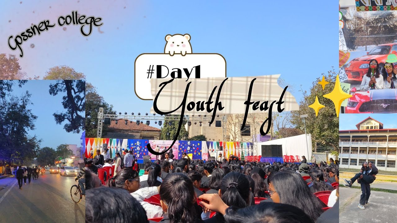 Day 1 of Gossner college, Youth Feast , Ranchi | Jharkhand - YouTube