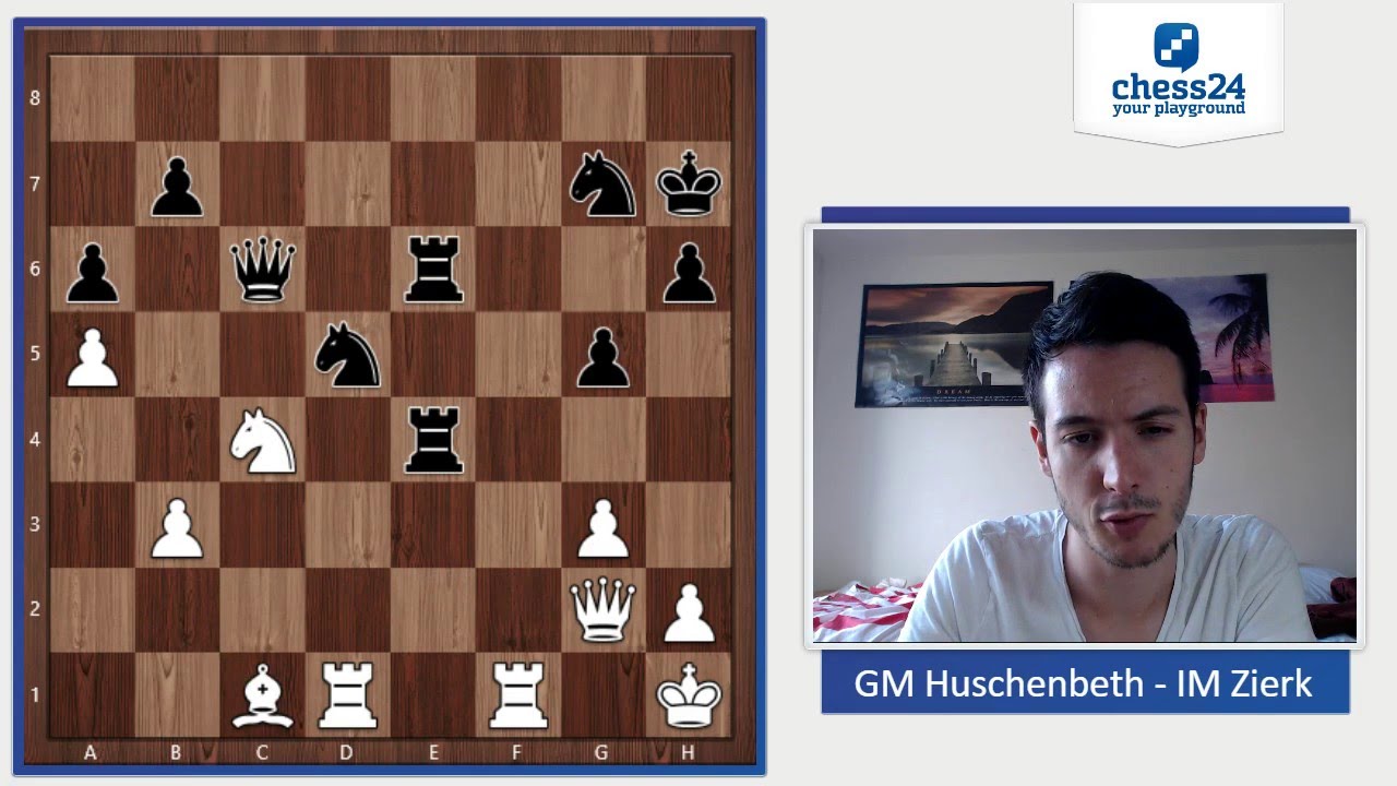GM Huschenbeth - IM Zierk GM Invitational | Chess Game Analysis - YouTube