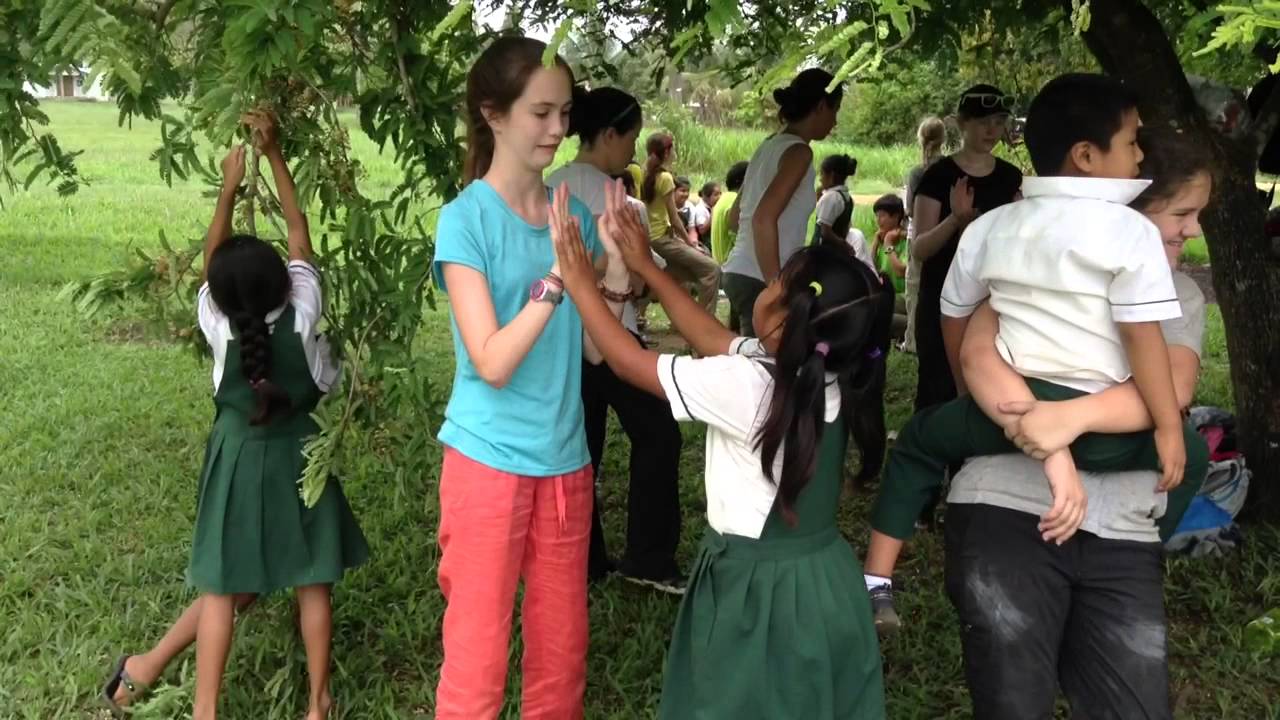 Belize 2013: Maya Center School Recess - YouTube