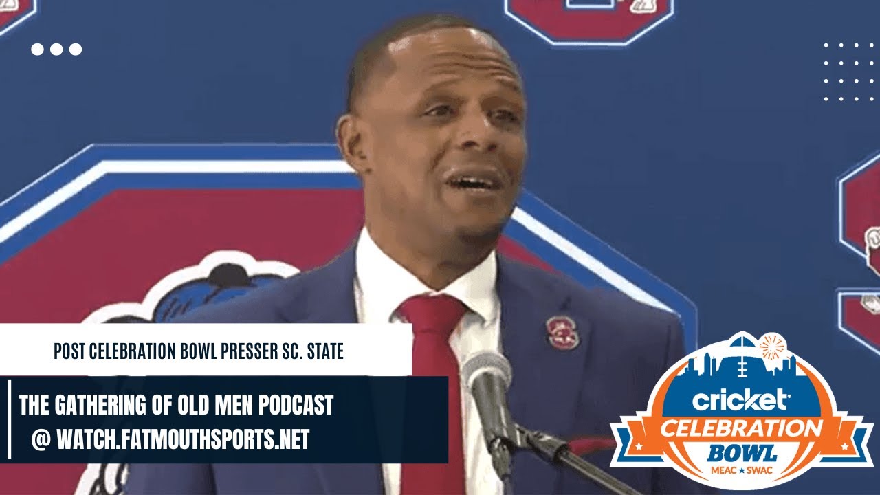 Celebration Bowl Post Game Interview - SC. State Coach Berry - YouTube