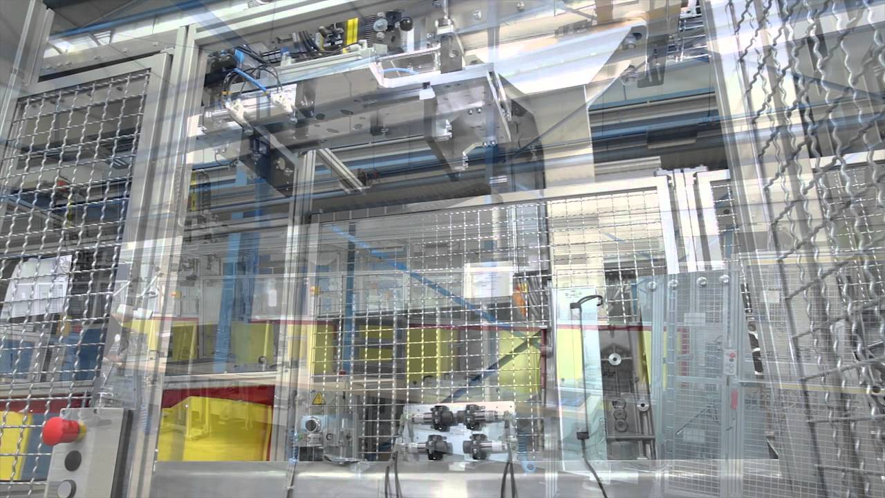 Powertrain Conveyance and Part Storage - YouTube