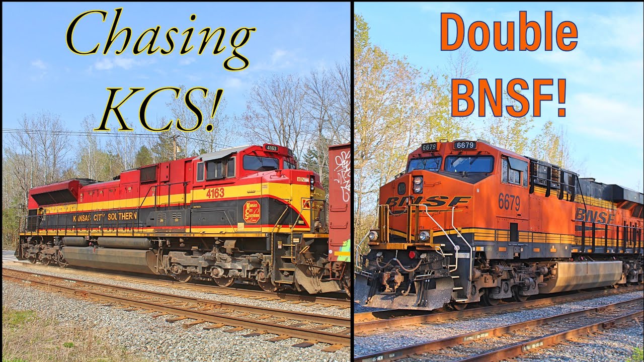 Western Railroads Invade III! KCS, Double BNSF on the D&H! - YouTube