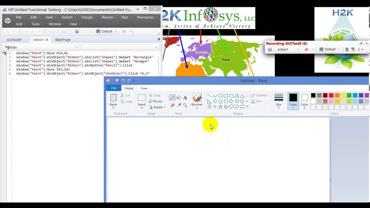 Virtual Objects QTP|UFT | Insight Recording in HP UFT|QTP Training | HP ...