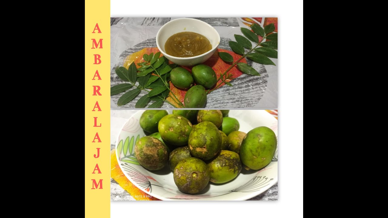 Ambrella jam recipe/ in tamil - YouTube