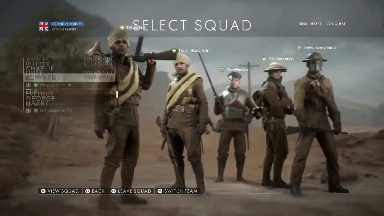 BF1: Edward Squad - YouTube
