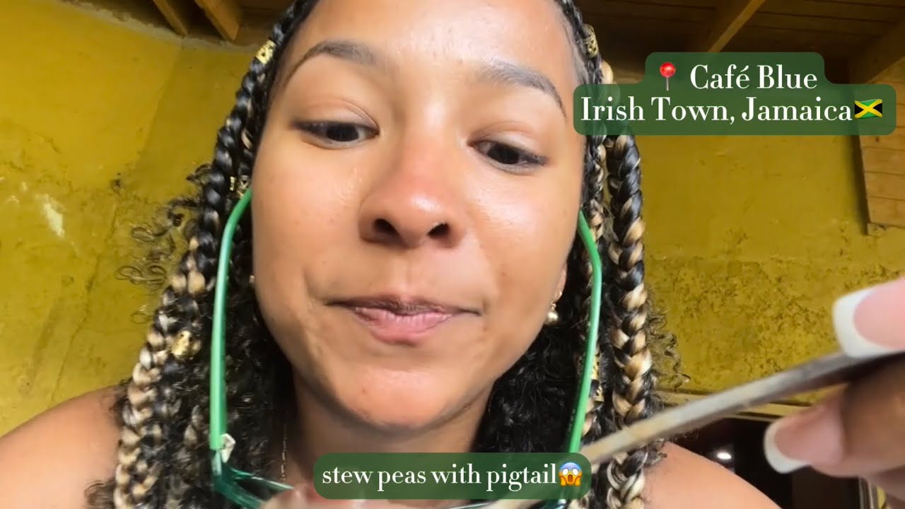 Day 2 Jamaica Vlog🇯🇲| Stewed Peas with PigTail | Blue Mountain Coffee ...