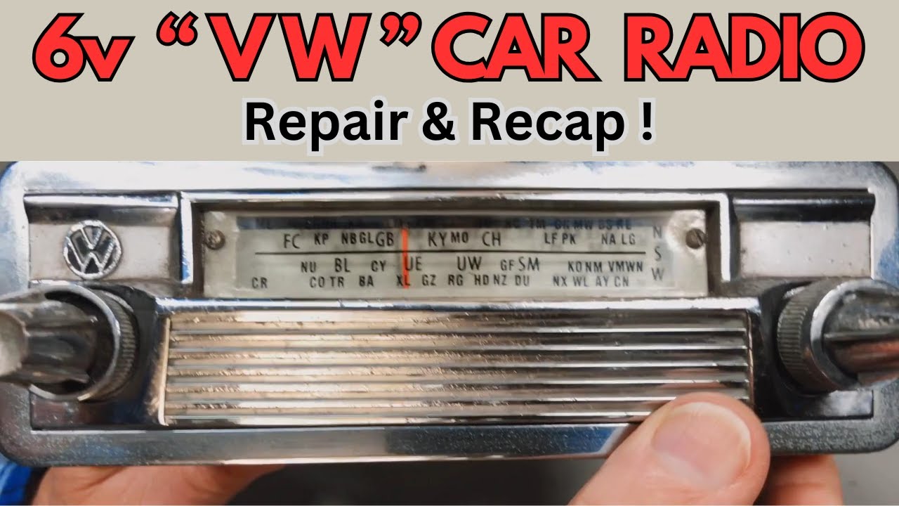 VW Transistor Car Radio - YouTube