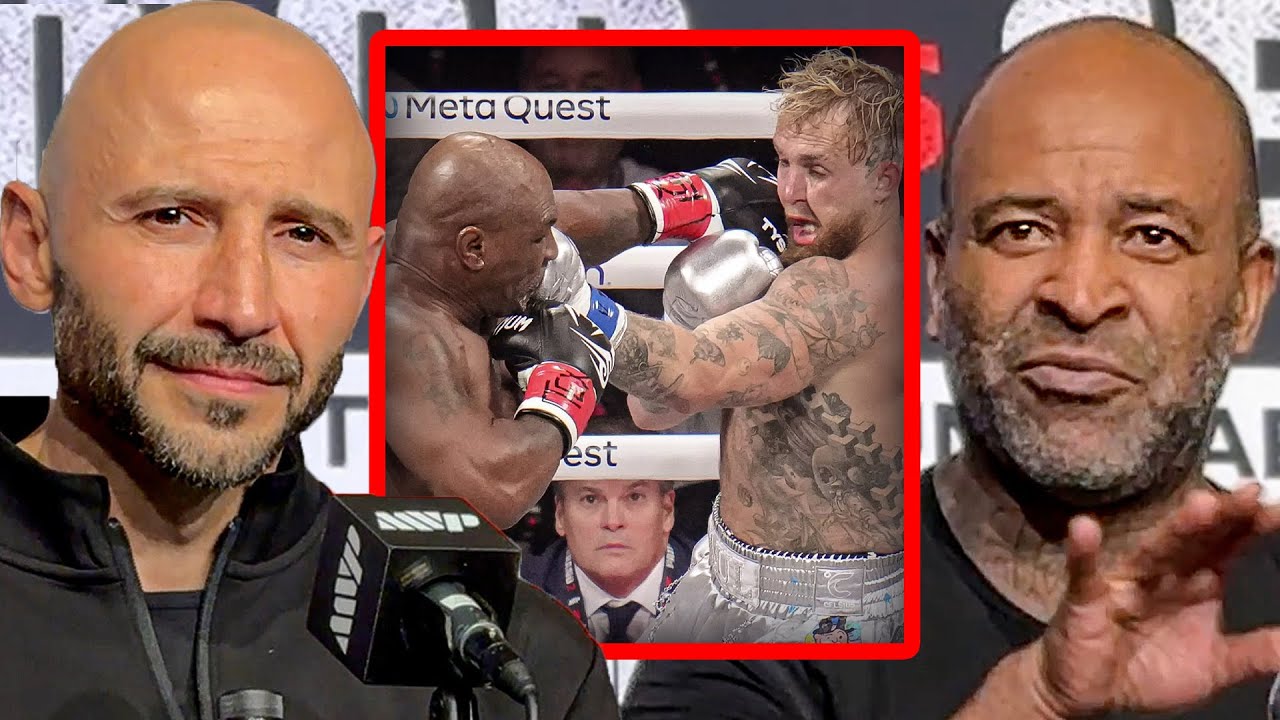 Mike Tyson • POST FIGHT PRESS CONFERENCE | Team Tyson after Jake Paul ...
