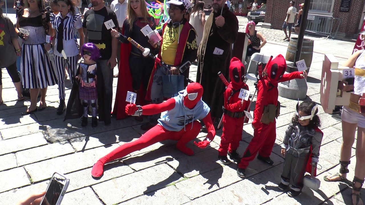 Boston Comic Con - Cosplay parade and competition - 2016 (1080p60 ...