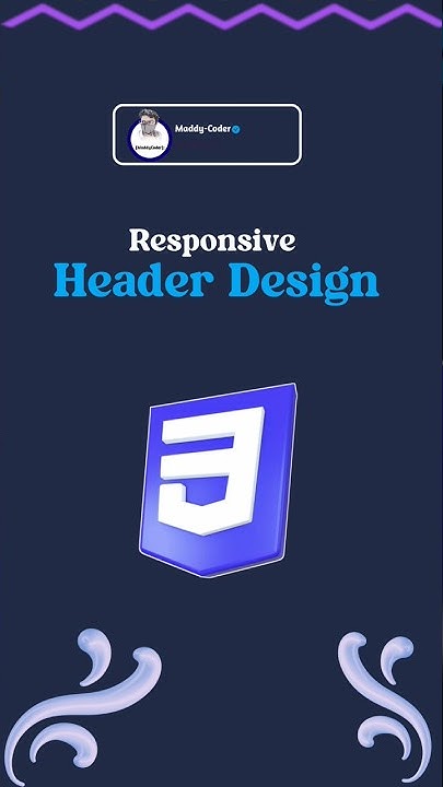 drop-down header || with free source code #shorts #webdesign #maddycoder - YouTube