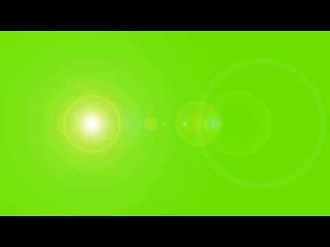 Sun Lens Flare Effect Green Screen Chrome Key - YouTube