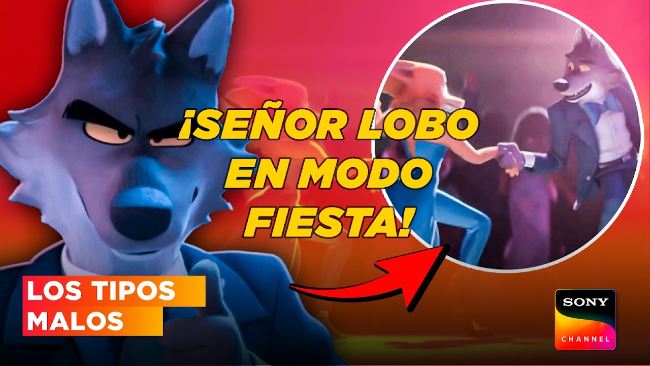 Señor Lobo sorprende con sus pasos🐺 | Los Tipos Malos| Sony Channel ...