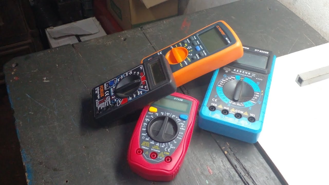 5 Formas de dañar o quemar tu multimetro - YouTube