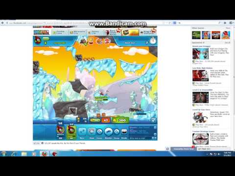 Crazy Penguin Wars awesome facebook game