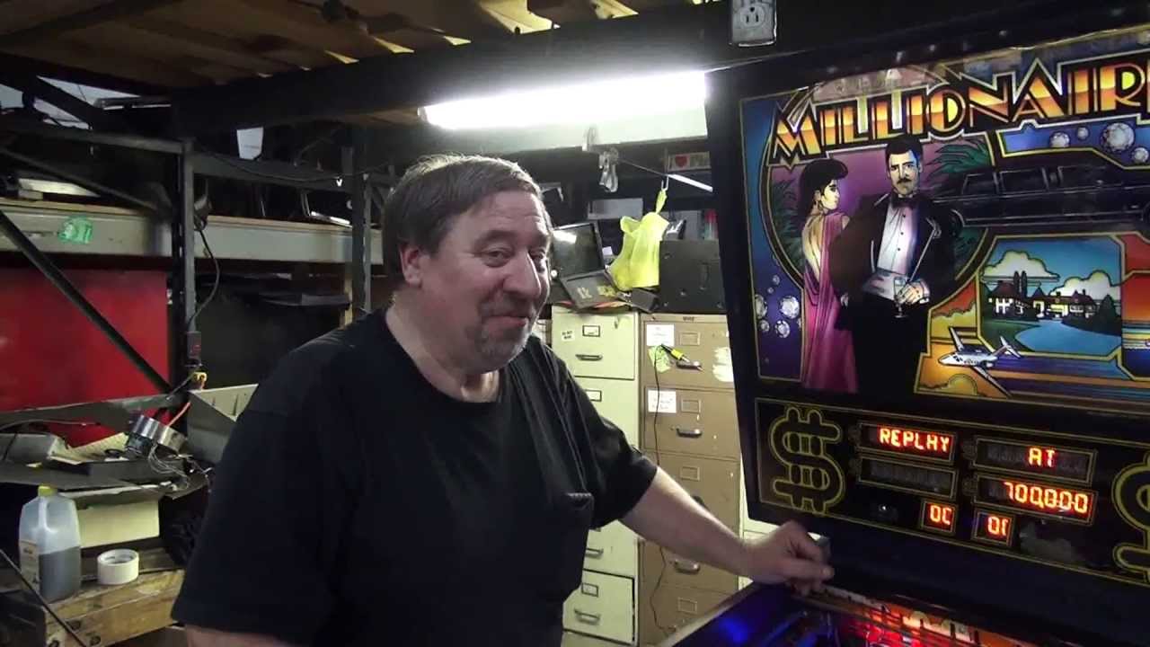 #264 Williams MILLIONAIRE Pinball Machine with Roulette Wheel TNT ...