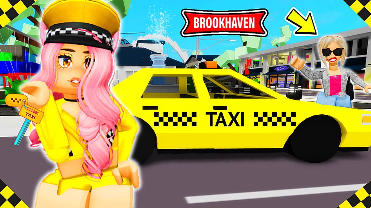 I Became a TAXI DRIVER in Brookhaven (ROBLOX Brookhaven 🏡RP) - YouTube