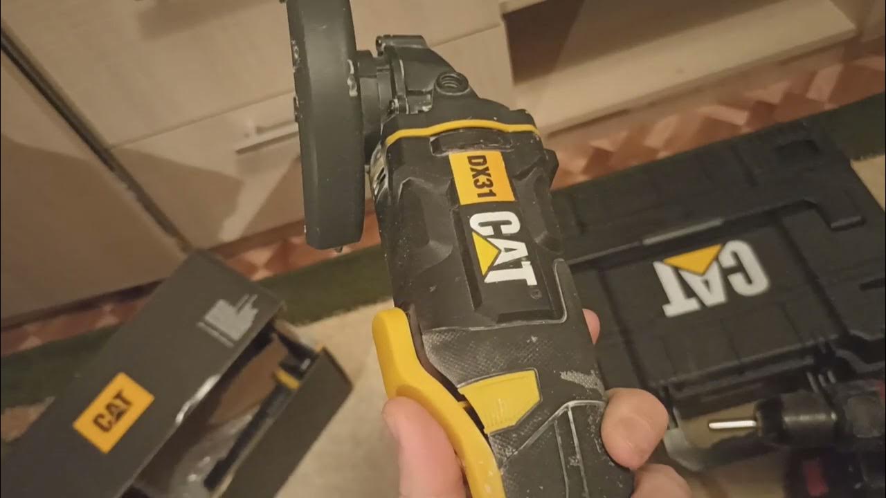 дрель- шуруповерт CAT DX13.1 и УШМ CAT DX31B - YouTube