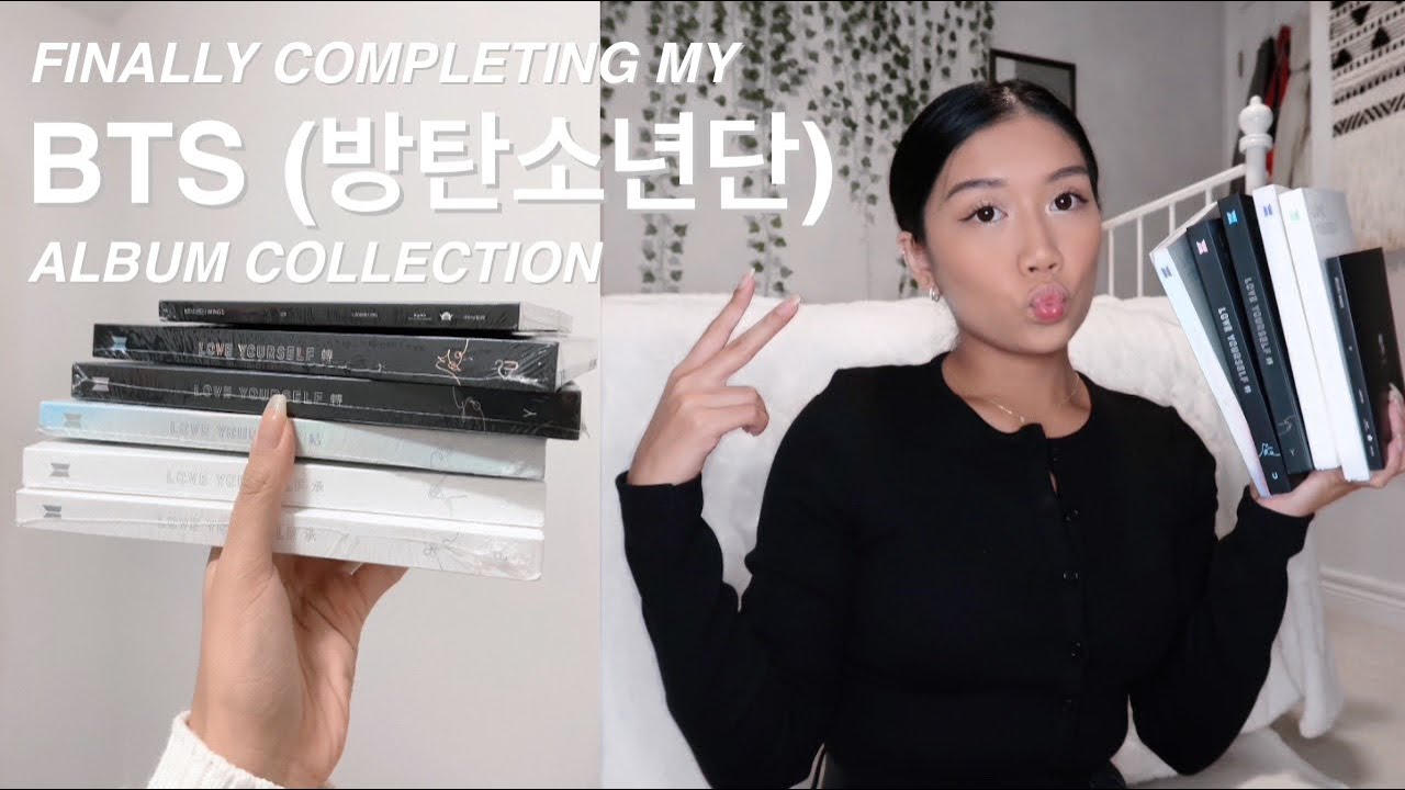 COMPLETING MY BTS (방탄소년단) ALBUM COLLECTION // UNBOXING + HAUL - YouTube