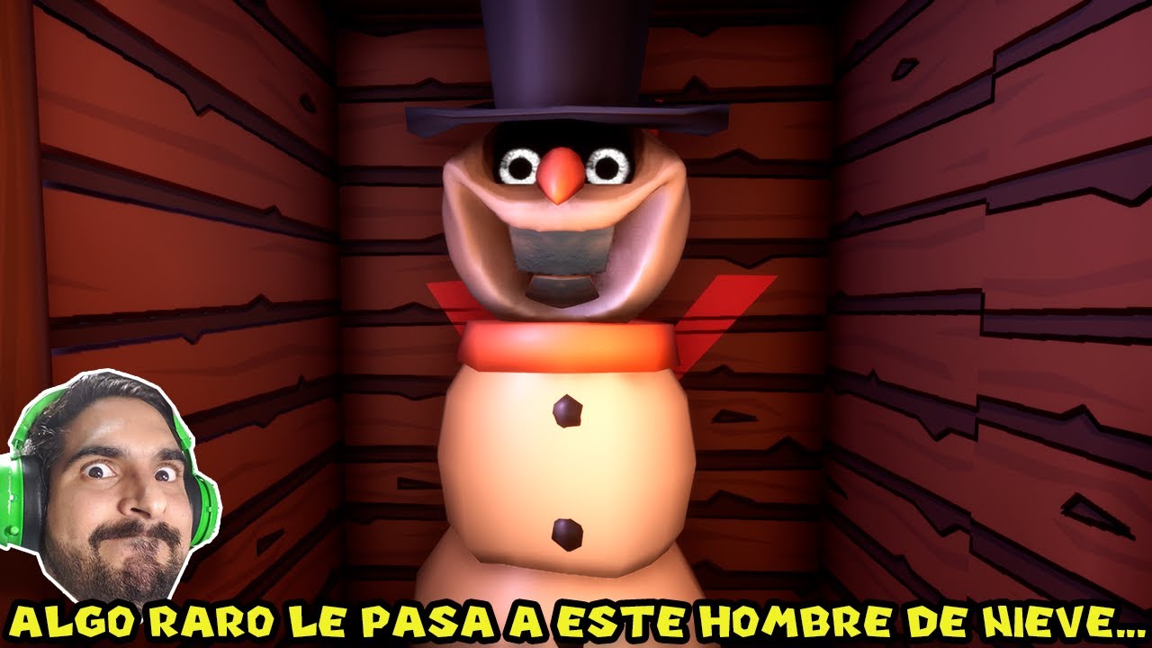 ALGO RARO LE PASA A ESTE HOMBRE DE NIEVE... - How To Build a Snowman ...