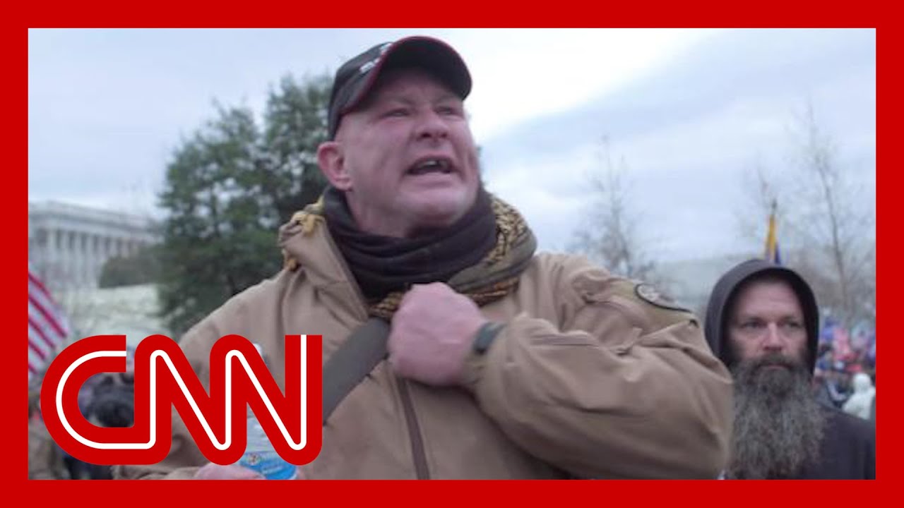 'What are we supposed to do?': Rioter speaks to CNN's Elle Reeve - YouTube