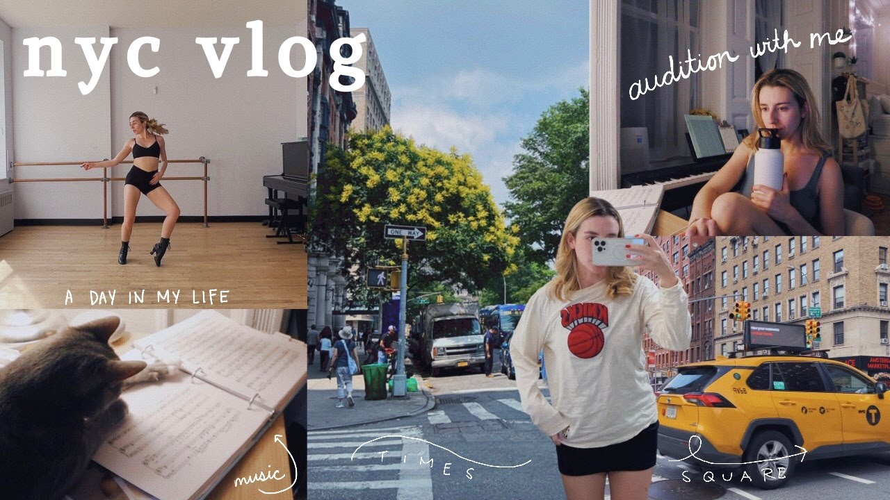 come on an audition & spend a day in my life with me in nyc (a vlog ...