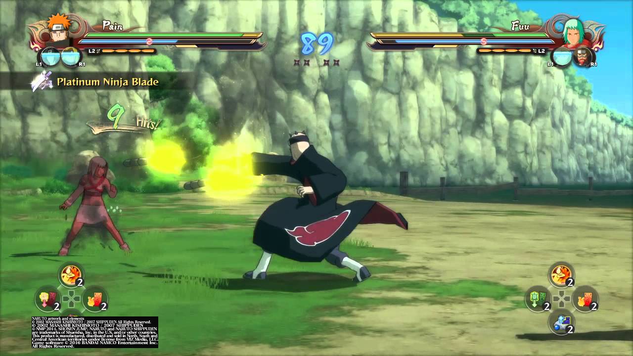 NARUTO SHIPPUDEN Ultimate Ninja STORM 4 Akatsuki combo jutsu - YouTube